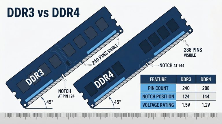 DDR4 vs DDR3: Differences Explained | SunbeamTech