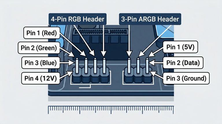 RGB Header on Motherboard: Types & Pinouts | SunbeamTech