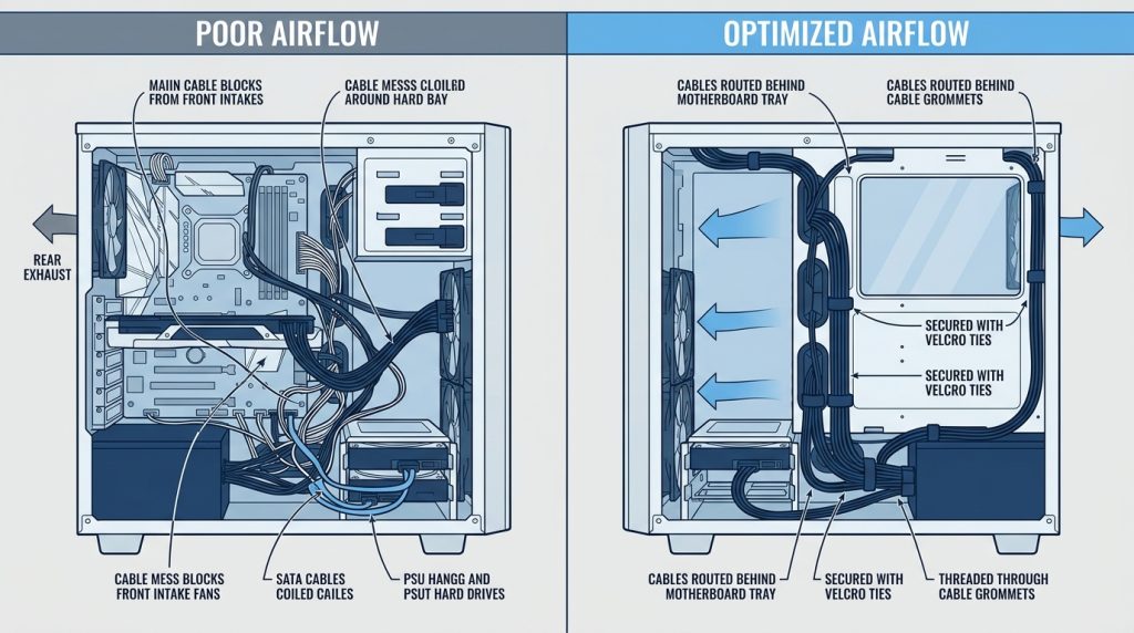 PC Cable Management Guide: Clean Builds | SunbeamTech