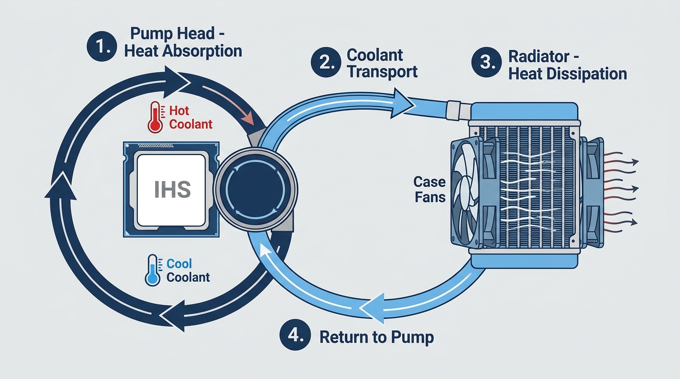 What Is an AIO Cooler? Liquid Cooling Explained | SunbeamTech